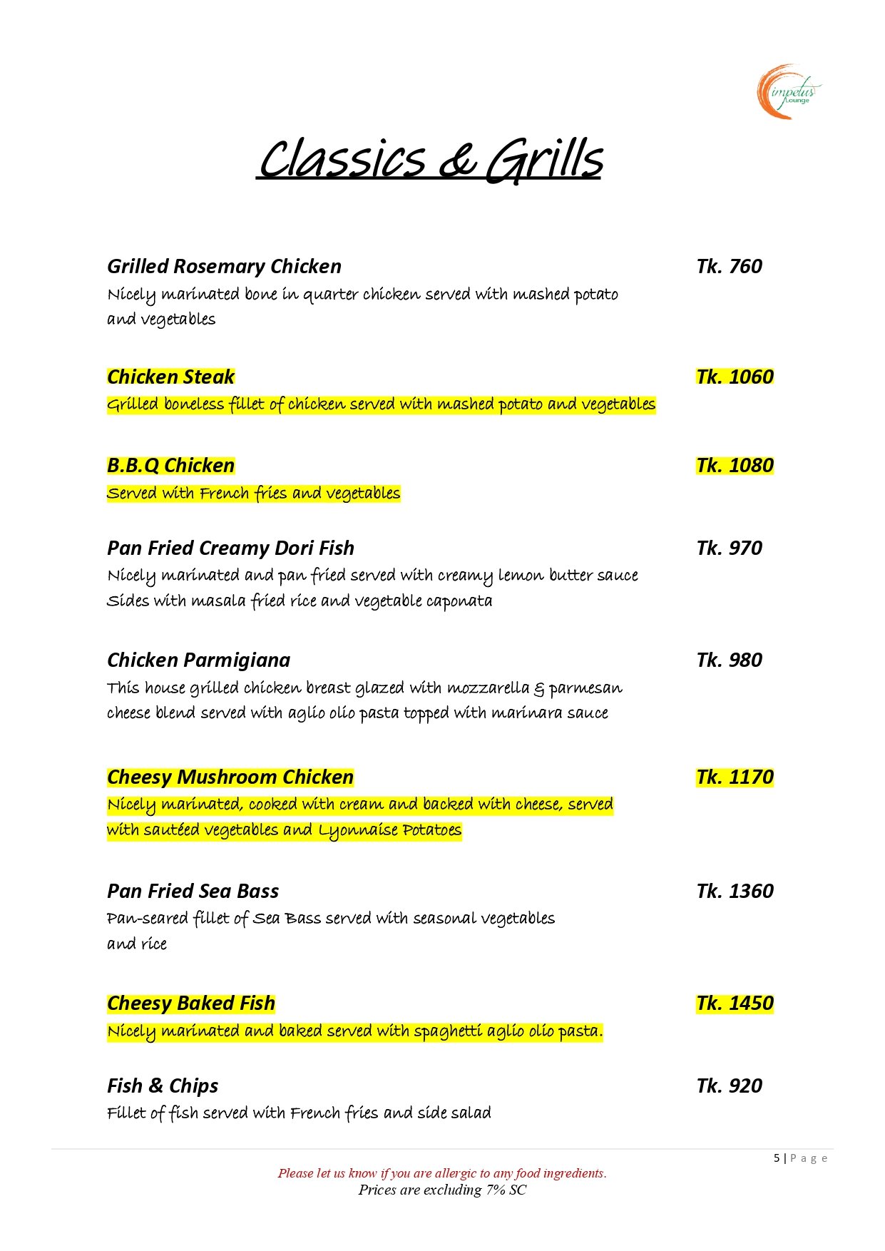 Impetus Lounge Rooftop Restaurant at Gulshan Link Road - Shopalian.com