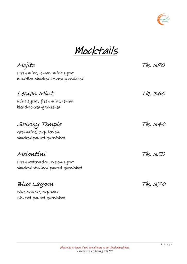 Impetus Lounge Rooftop Restaurant at Gulshan Link Road - Shopalian.com