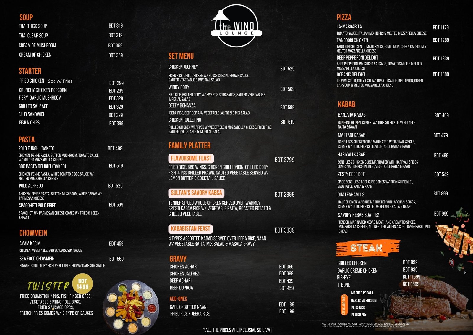 The Wind Lounge Restaurant in Rampura - Shopalian.com