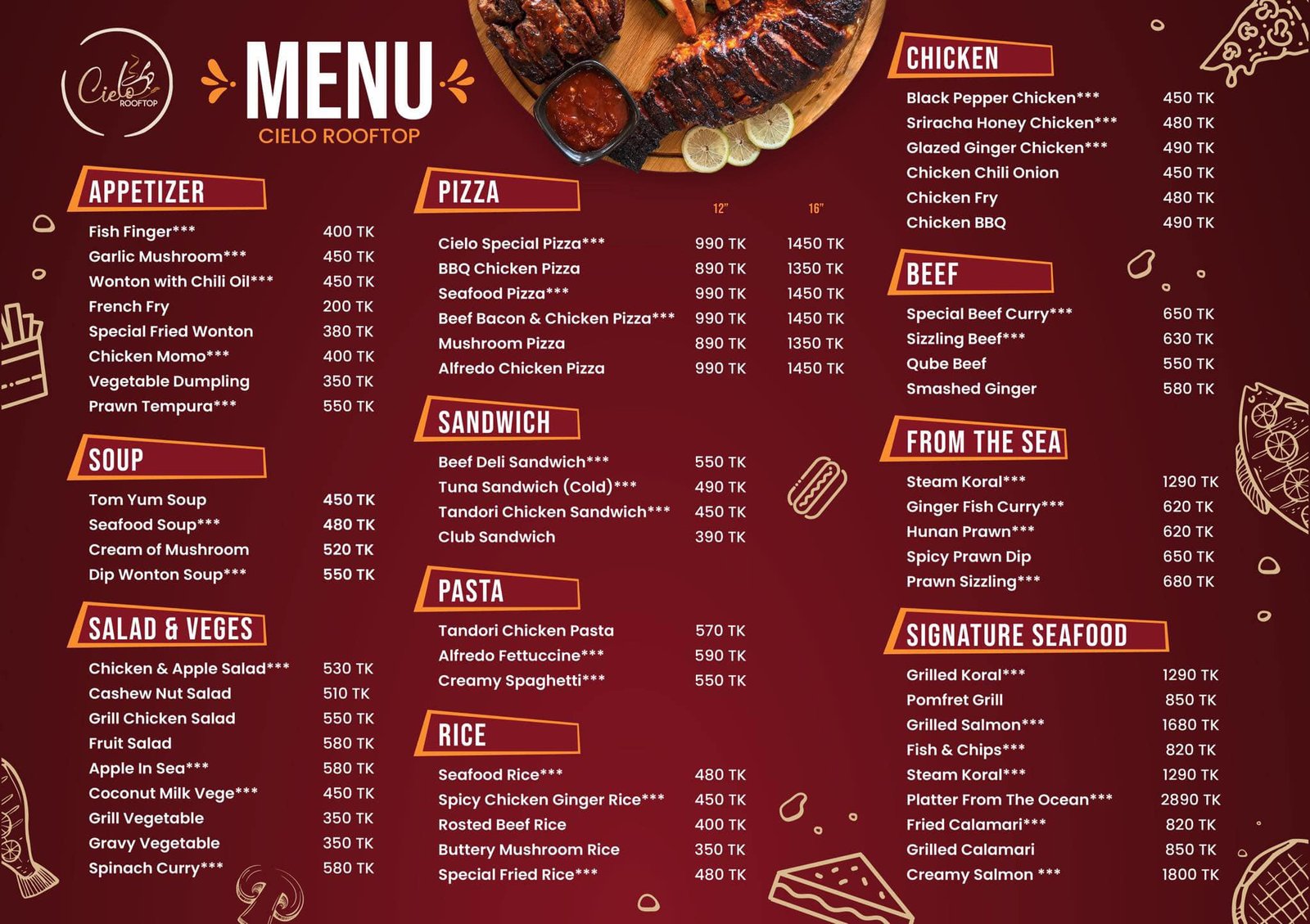 Cielo Rooftop in Gulshan - Shopalian.com